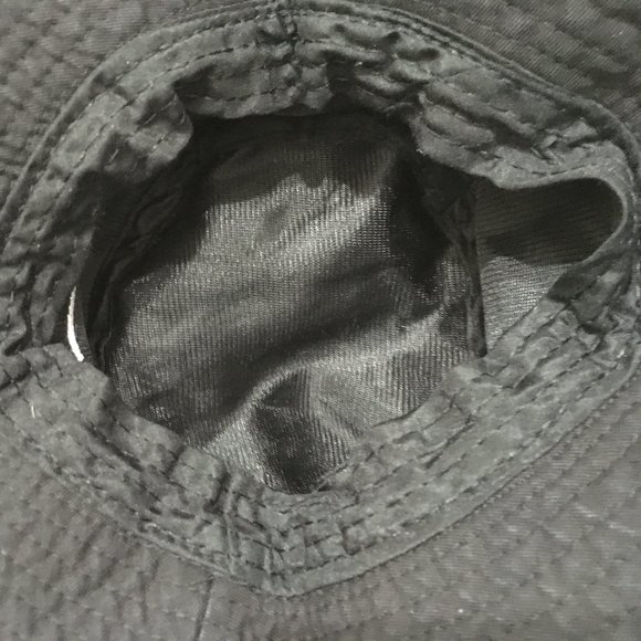 Accessories | Bucket Ocean Wave Hat Black Embroidered New | Poshmark